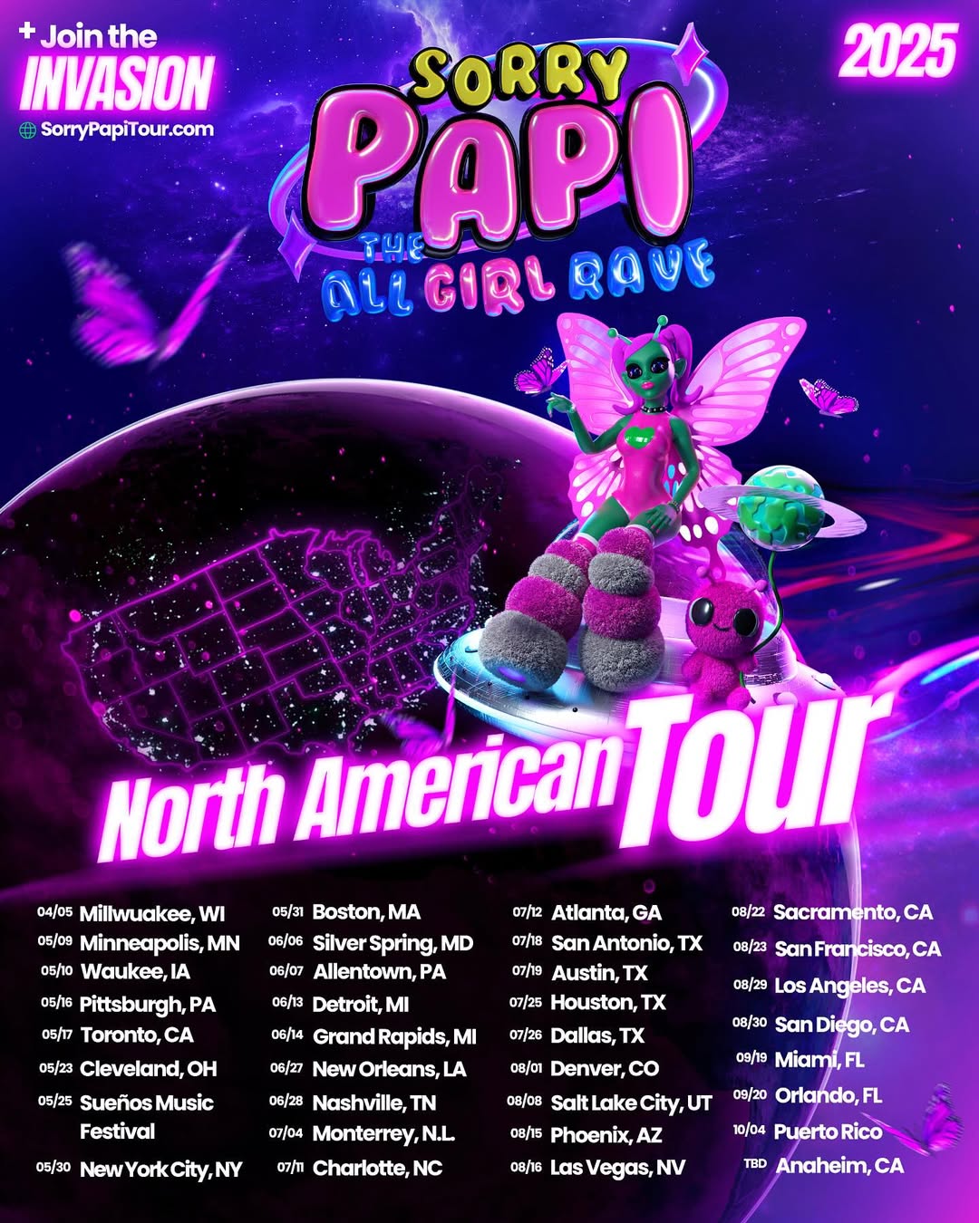 Sorry, Papi! No Boys Allowed! 🛸💖 - The Festival Babes